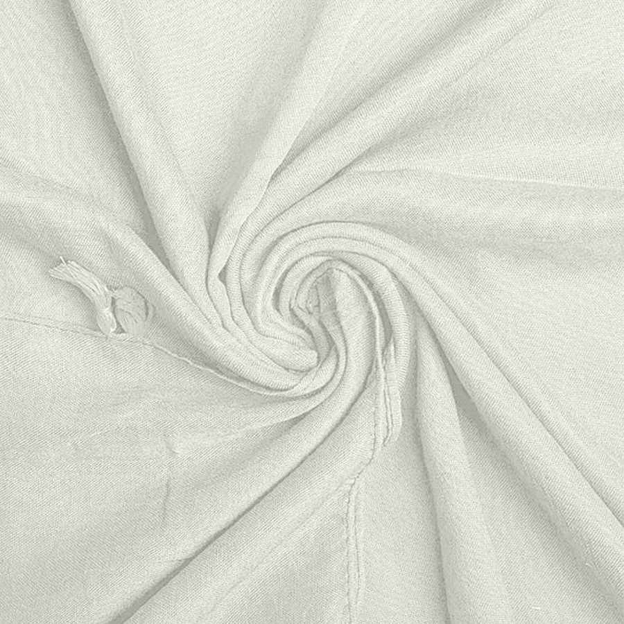 Plain Lawn Tassel (White) – Haya Veil