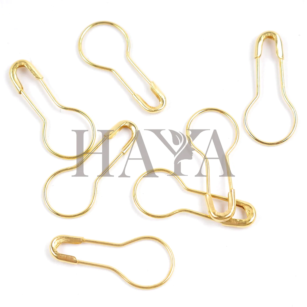 Golden Hijab Safety Pins (50-Pins) – Haya Veil