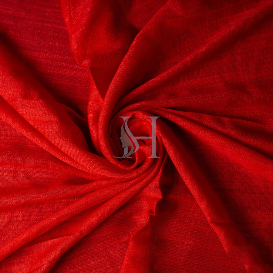Turkish Lawn (Red) – Haya Veil